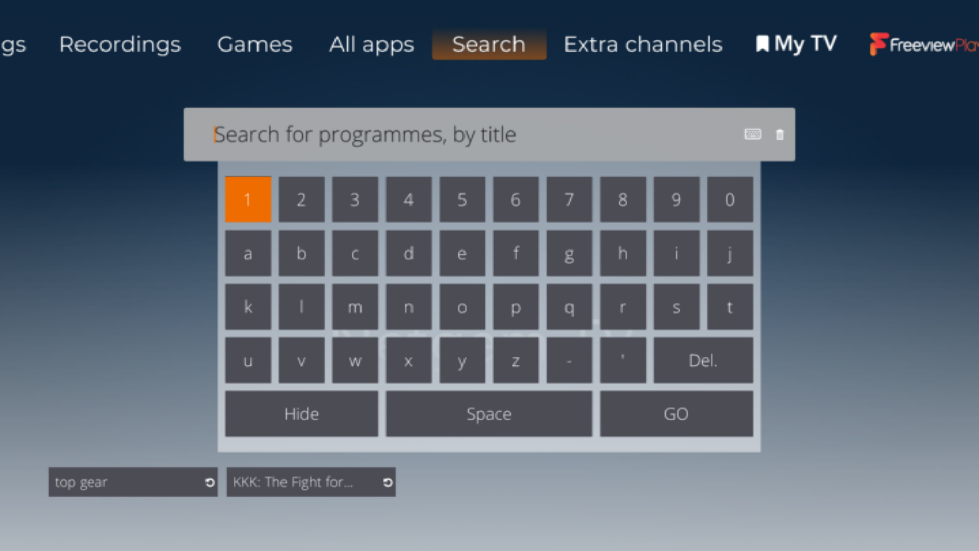How do I search on my Netgem TV service? – Netgem Support