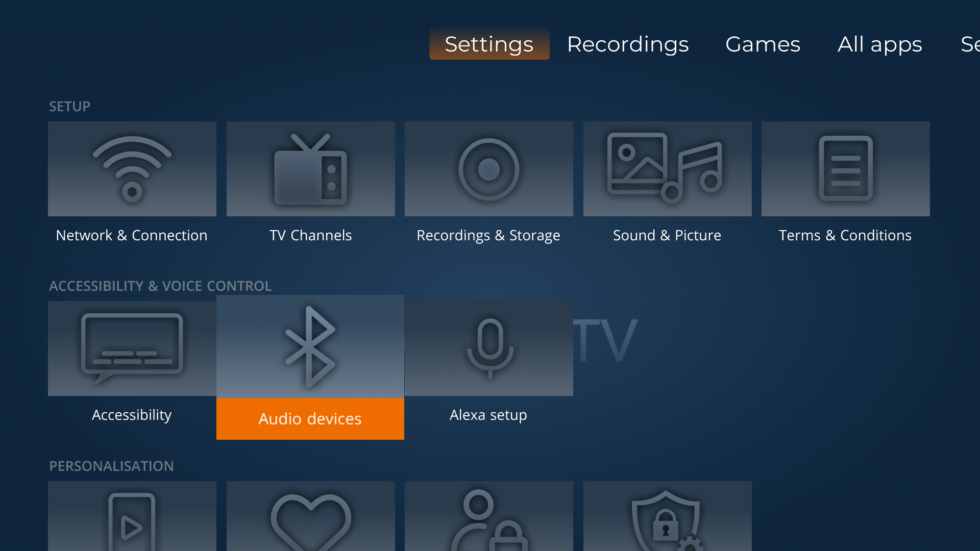 How Do I Pair My Netgem Tv Device With A Bluetooth Device Netgem Support 